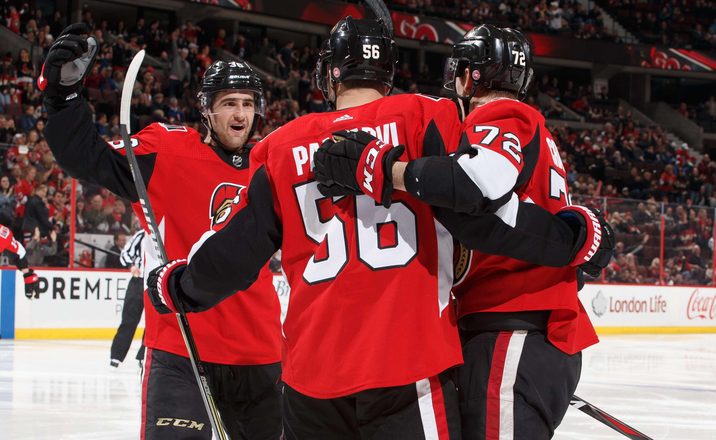 Behind the Bench - Ottawa Senators vs. Minnesota Wild (for 4)