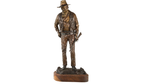 Bronze John Wayne Statue by Sculptor David Manuel