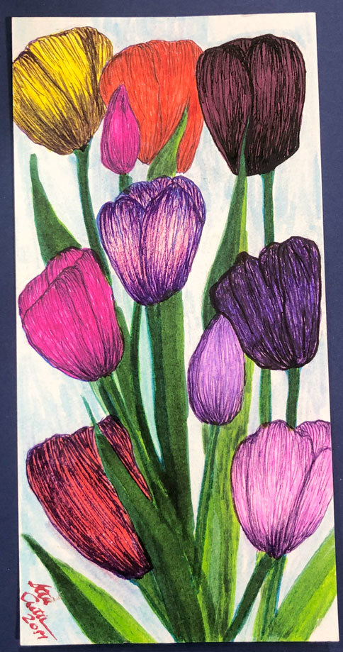 Original Artwork: Drawing by Steve Arterburn