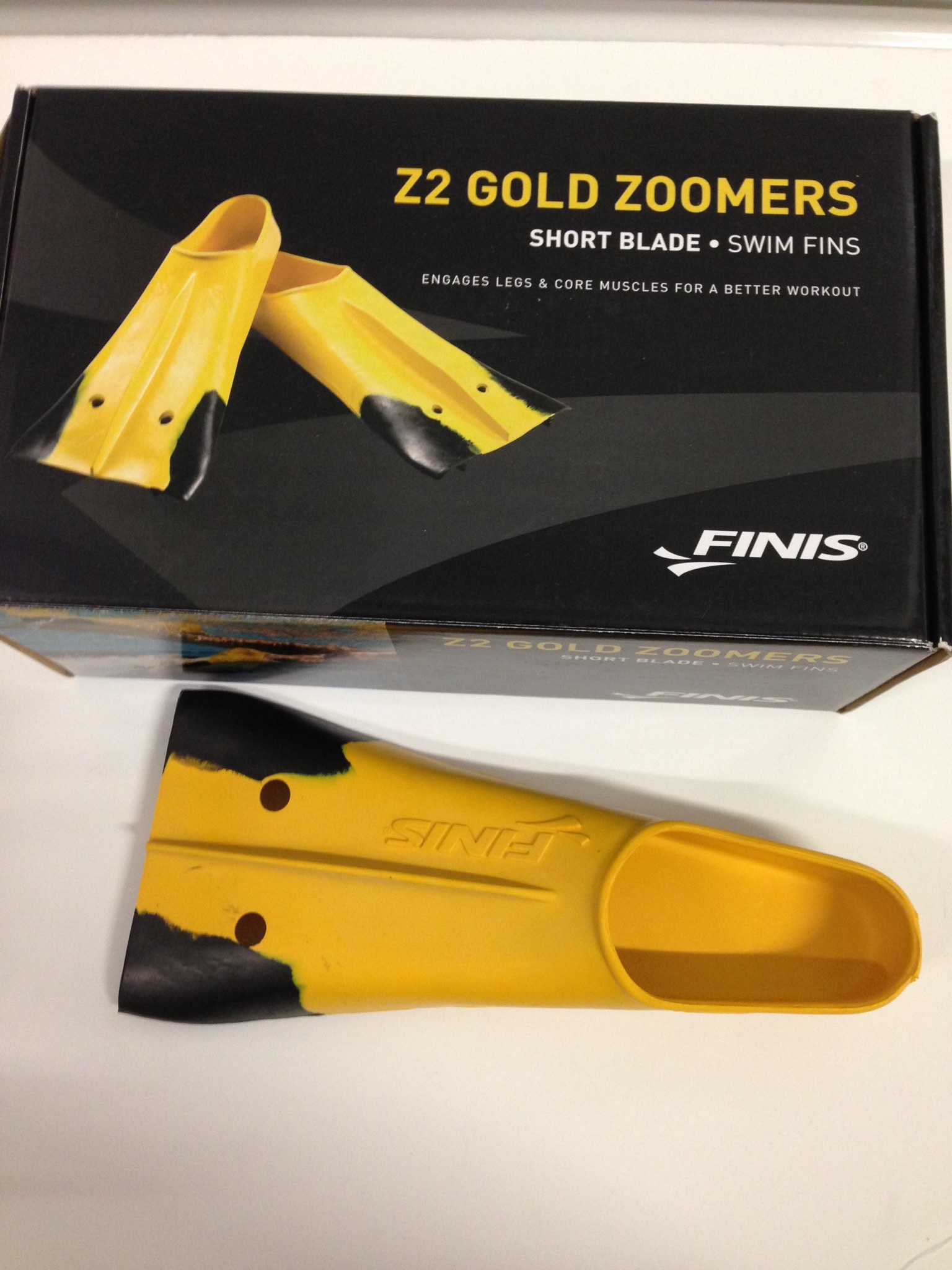 1421 - Finis Z2 Zoomers Gold