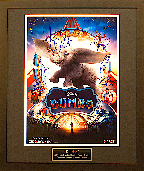 "Dumbo" Signed Movie Poster
