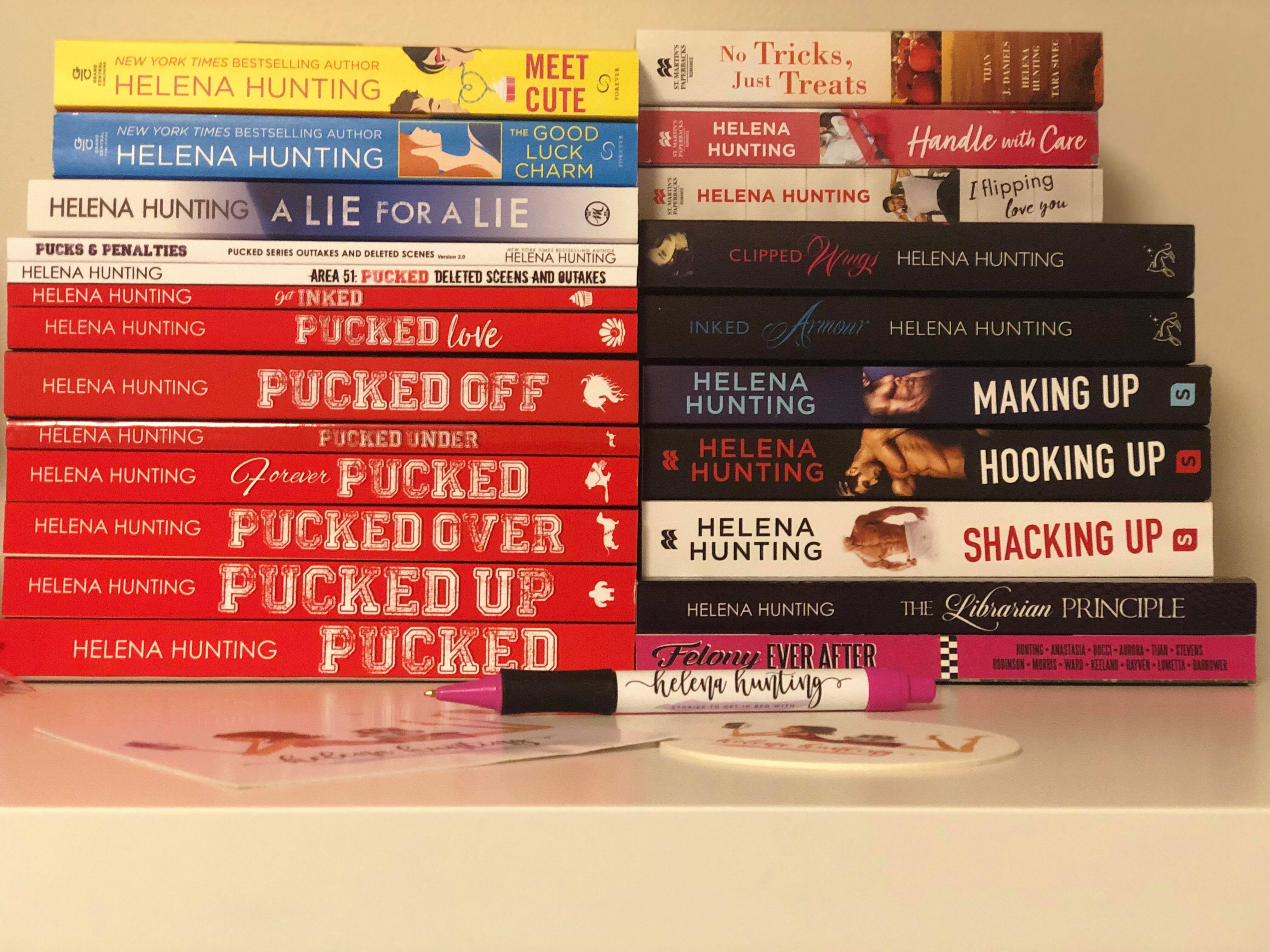 Complete Signed Catalog by Helena Hunting