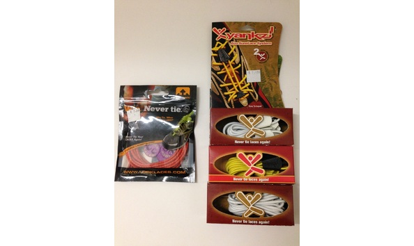 1582 - 1160N - Lock Laces - No Tie Elastice Shoe Laces - Red Lock-Lace ...