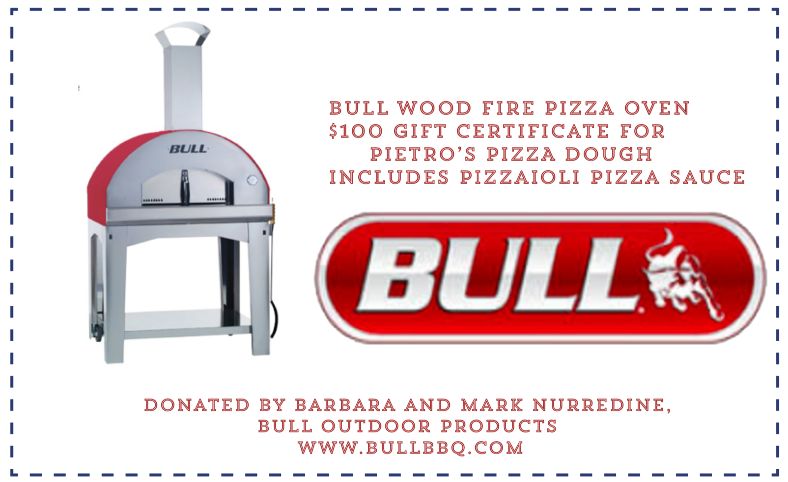 Bull Pizza Oven
