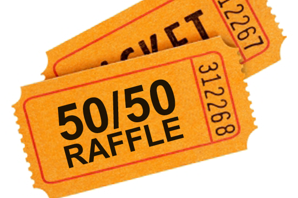 50/50 Raffle - 5 for $40