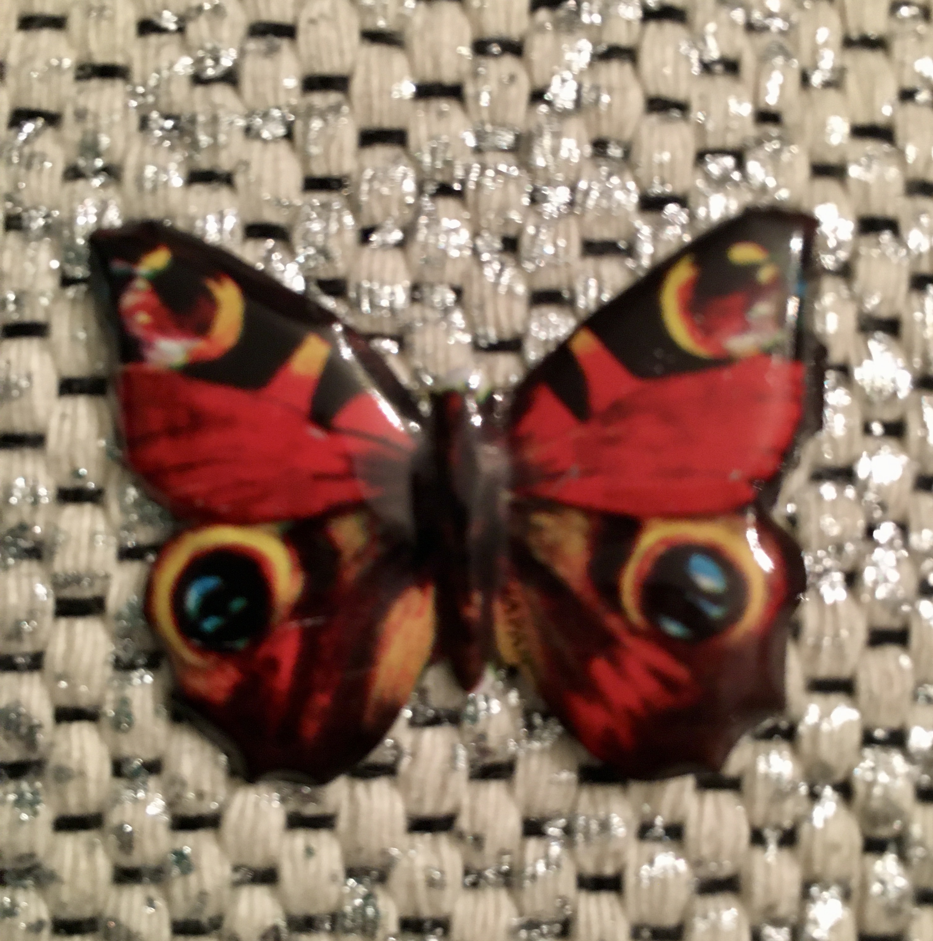 Tin Butterfly pin
