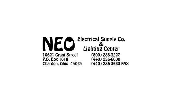 NEO Electrical Supply & Lighting Center $25 GC