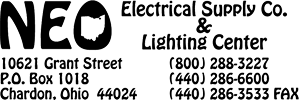 NEO Electrical Supply & Lighting Center $25 GC