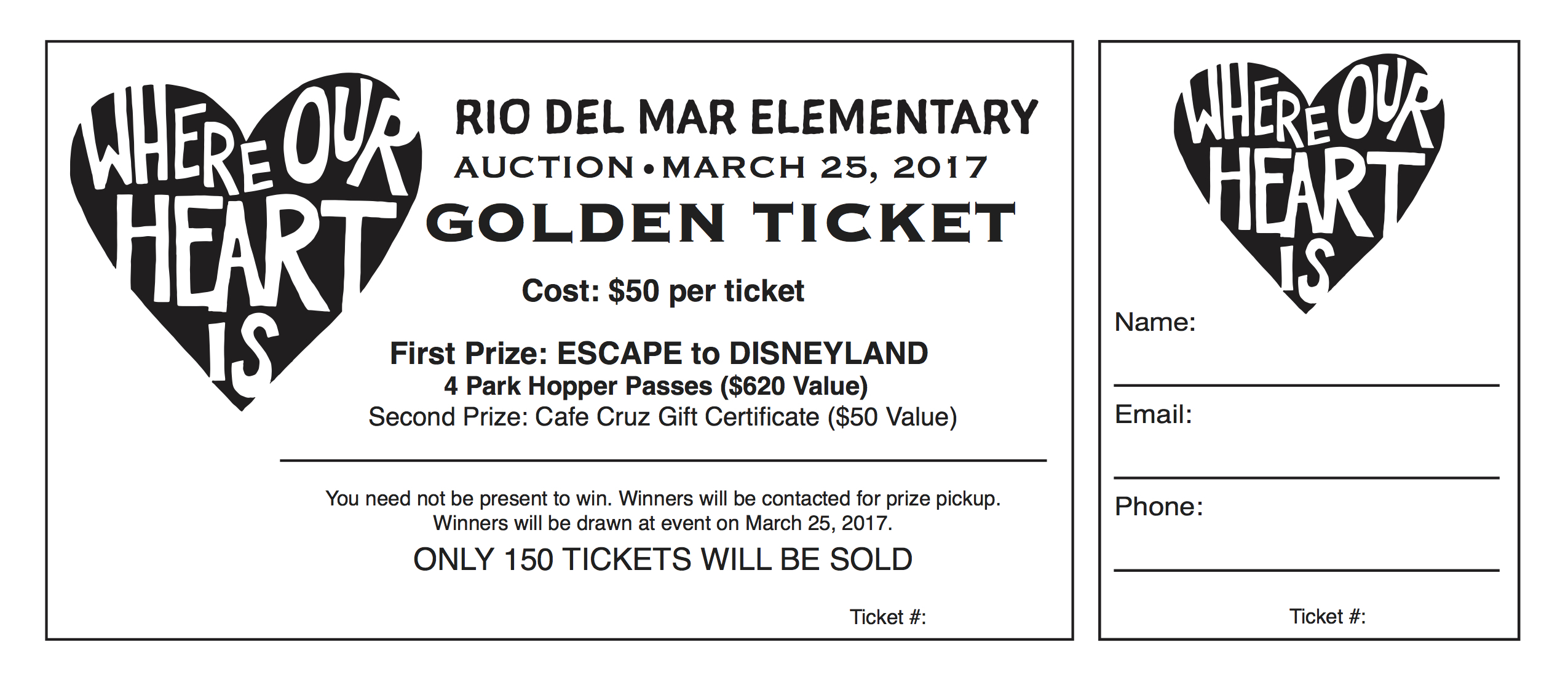 Golden Ticket Raffle