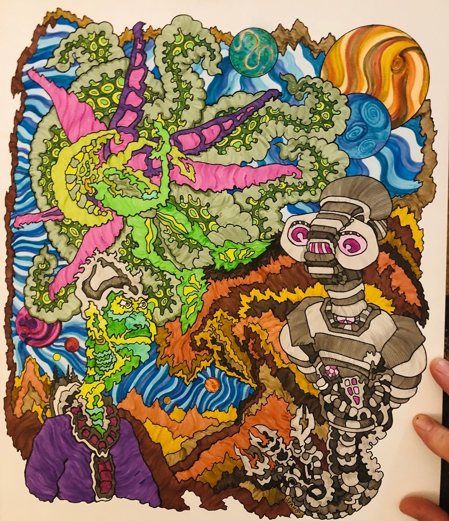 Scott Van Orden 14" x 17" Art Piece