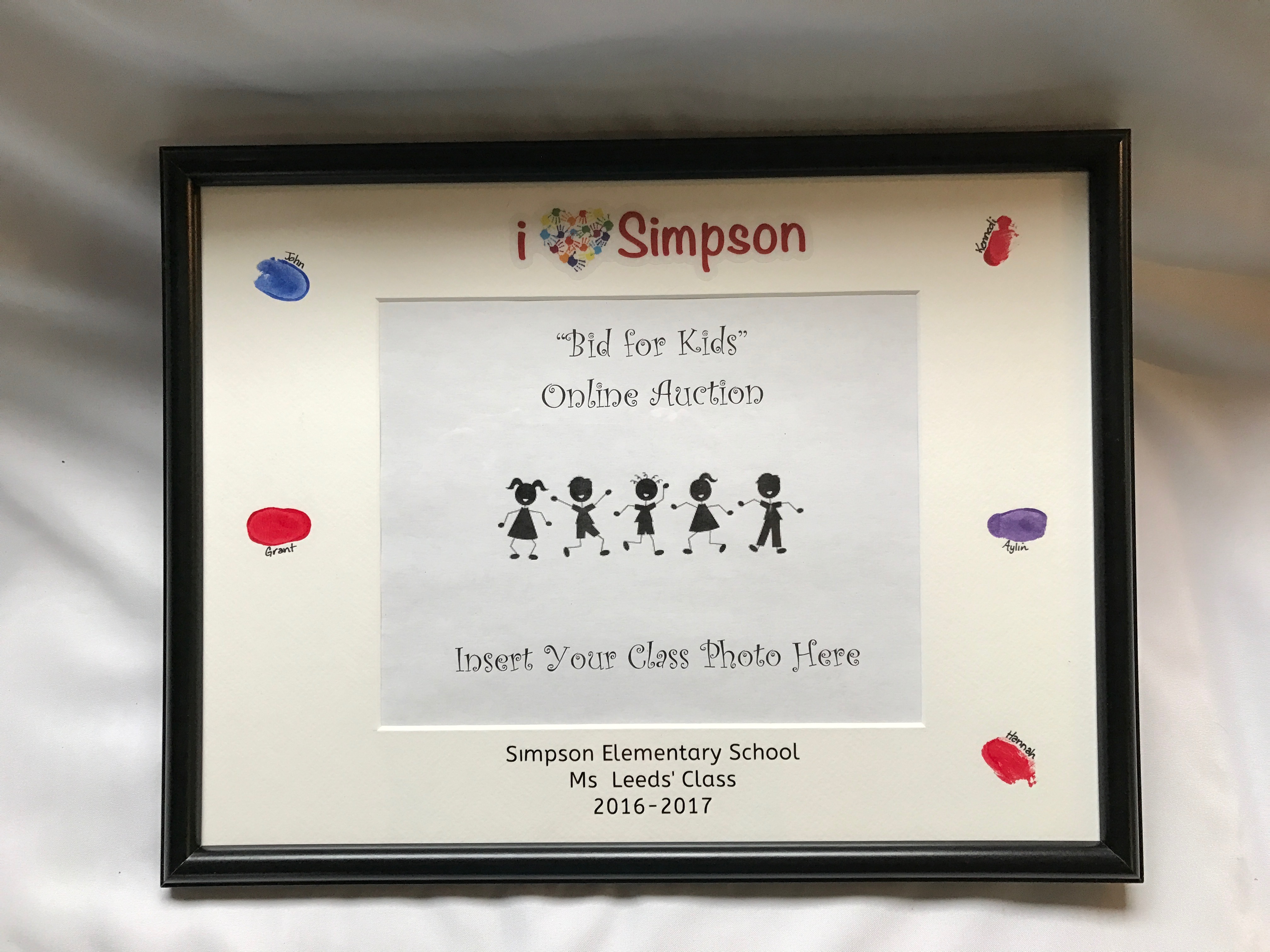 Class Photo Frame: Ms. Leeds' Class