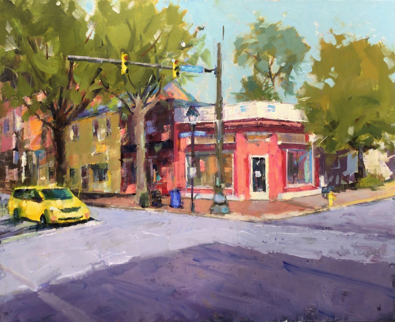 Jim Carson - Oil Painting on canvas - 16x20