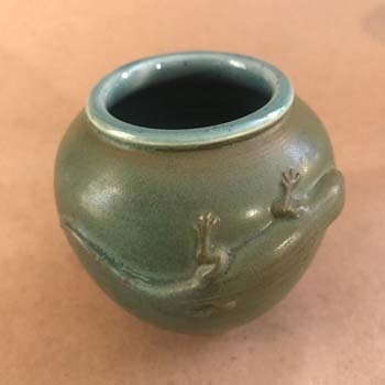 ERIC DARROW - Small Lizard Vase