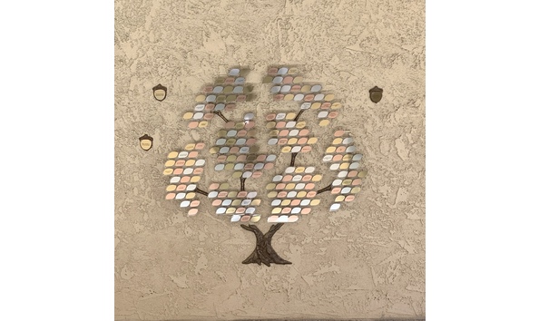 Silver Donor Recognition Leaf