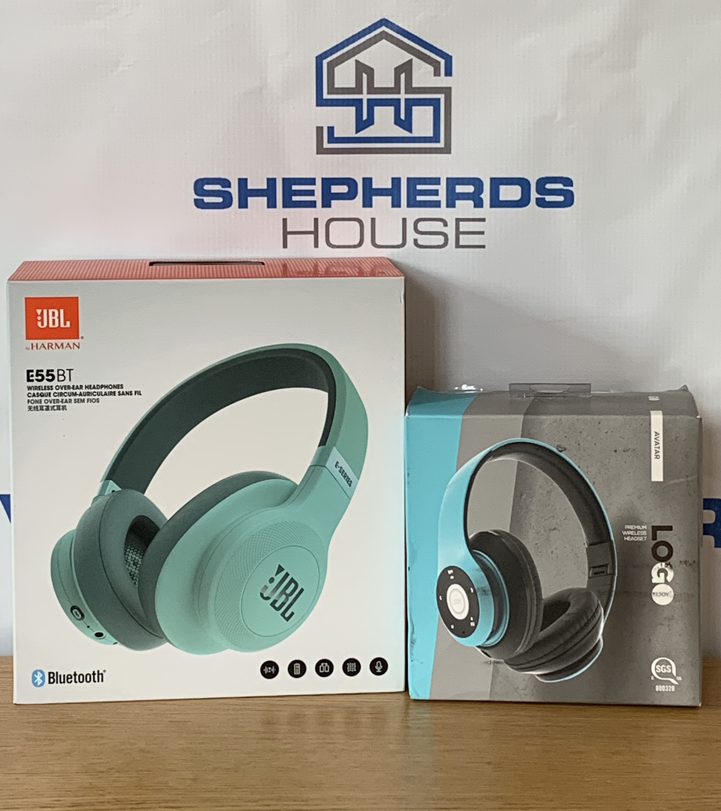 JBL Wireless Bluetooth Headphones & IJoy Rechargeable Headphones