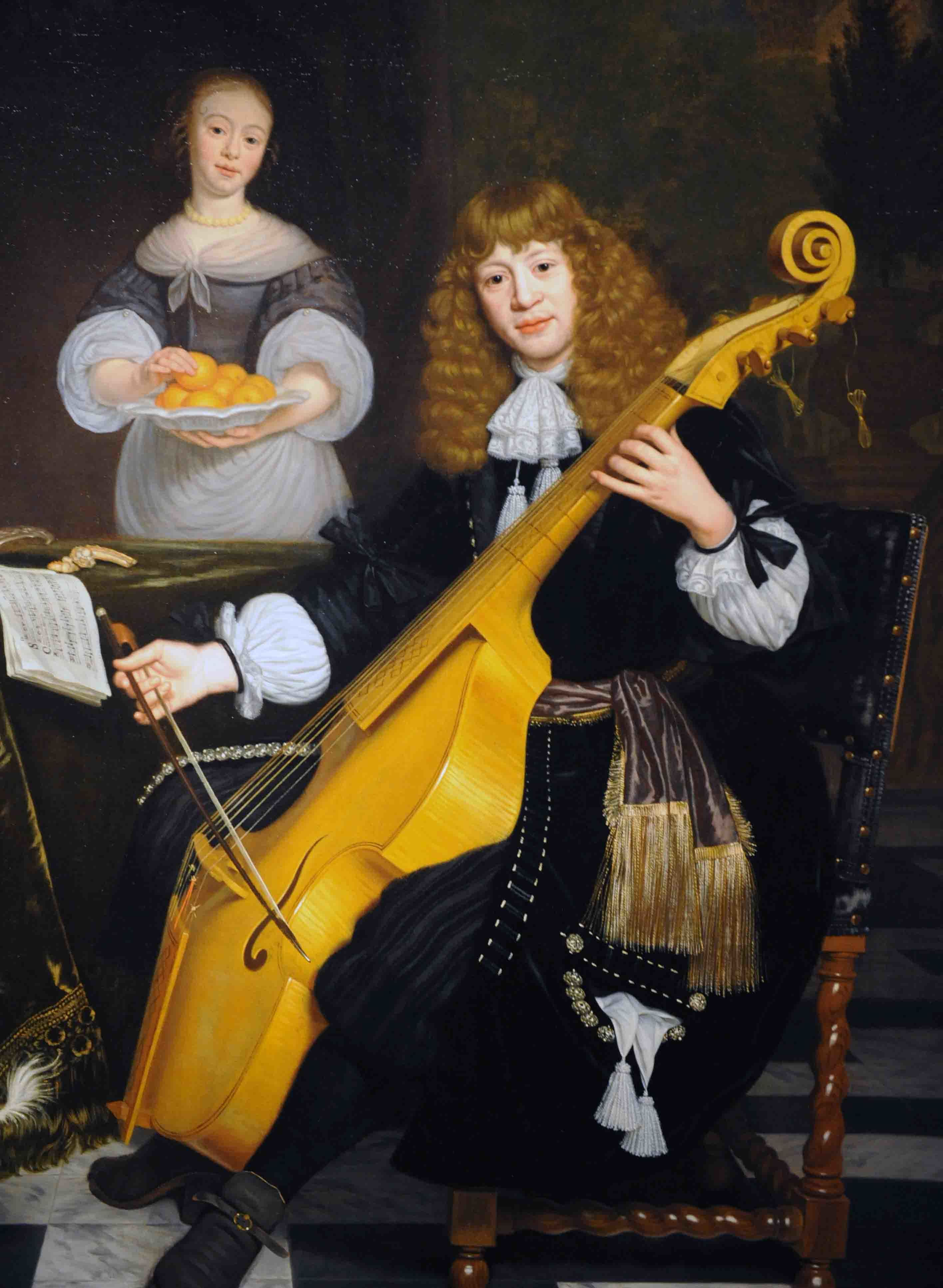 High Res Images of Paintings of Viols