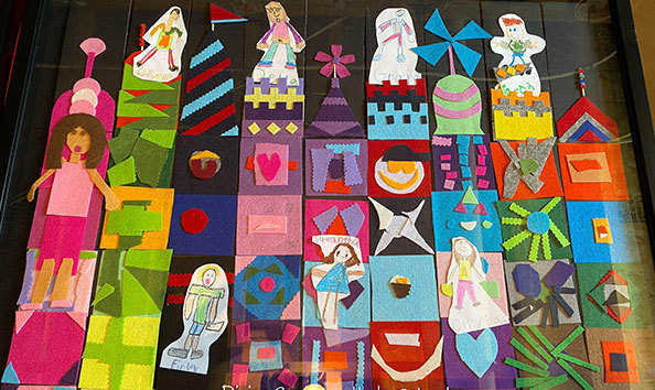 Disney Inspired-1st Grade Class Project