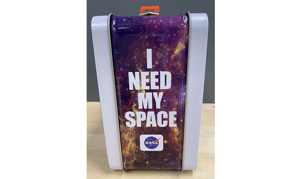 [SIGNED- COLLINS] NASA Tin Lunch Box