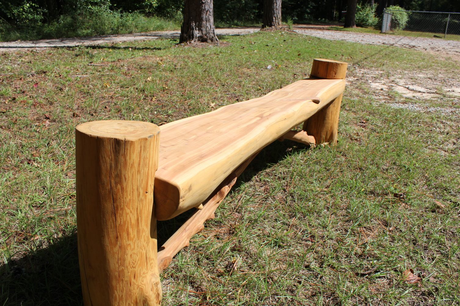 Live Edge Cedar Bench