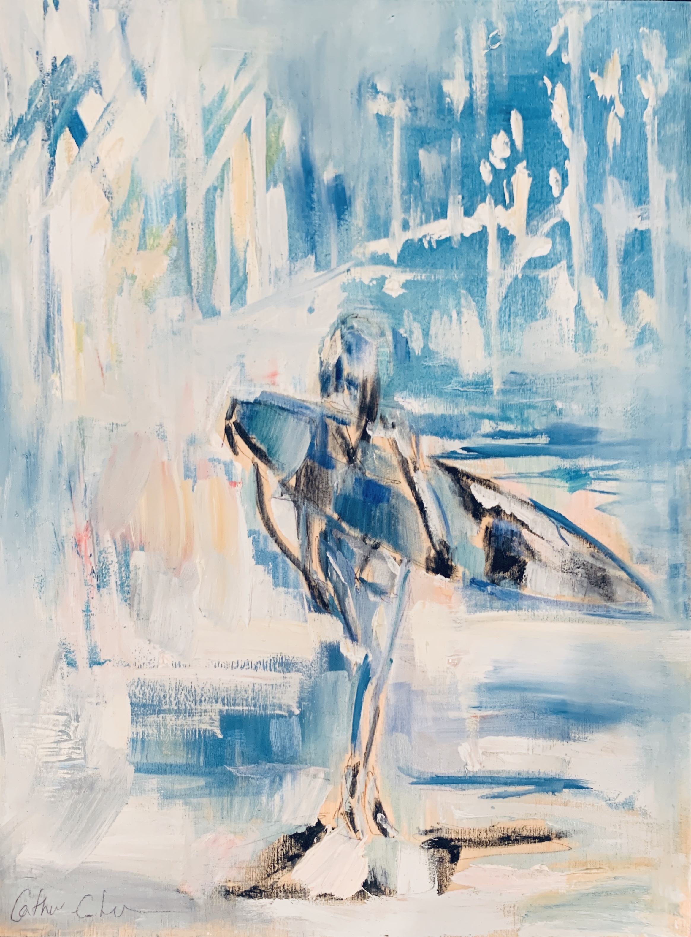 Danielle Cather Cohen: "Surfer Girl"