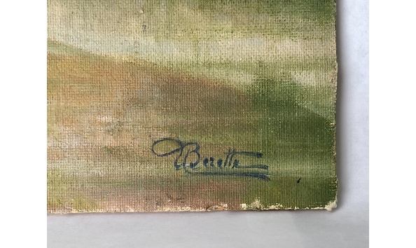Rome Painting on Panel
