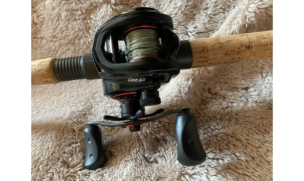 Lamiglas Fishing Rod and reel - 7.5ft