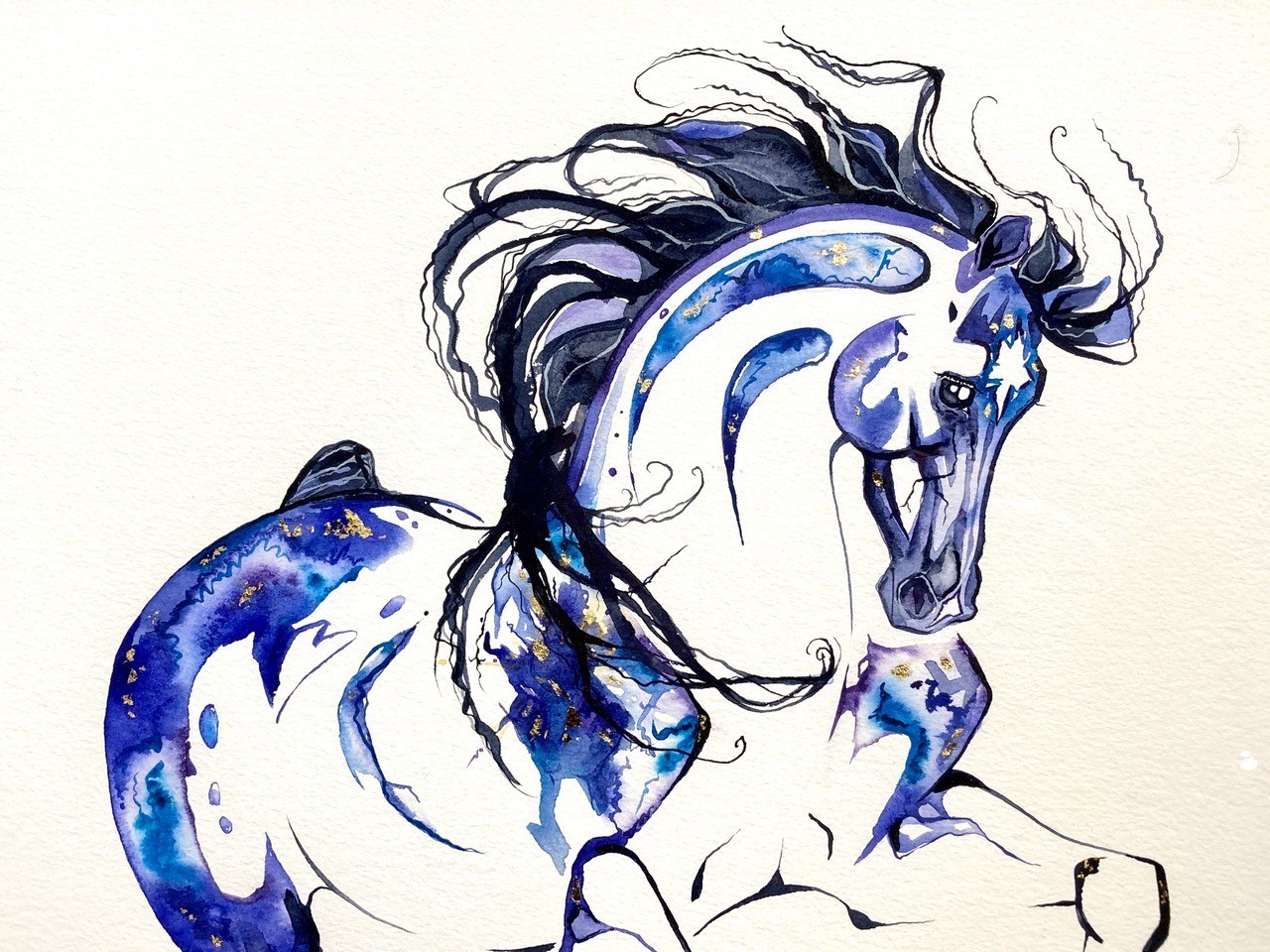 Original Watercolor Painting By Sarah Lynn Richards