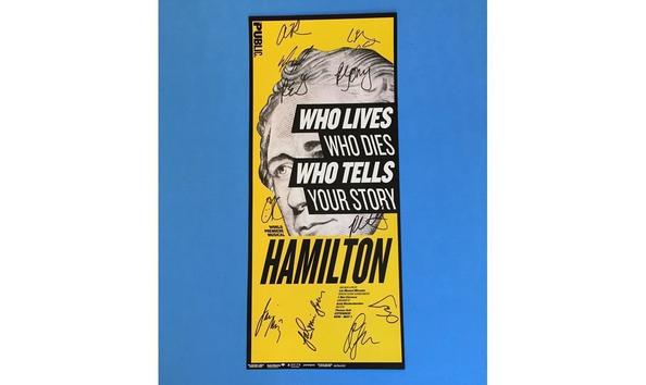 Autographed Hamilton Poster and Book!