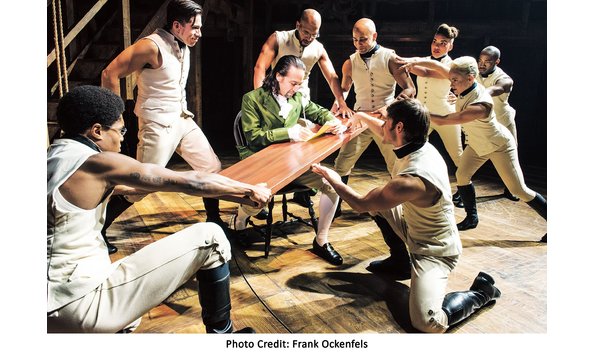 Autographed Hamilton Poster and Book!