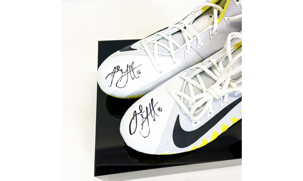 Jared Goff Autographed Cleats