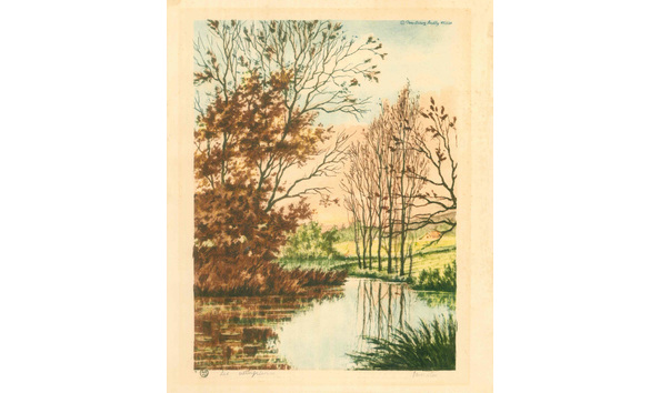 Mid-Century Paris Etching Society by Martin