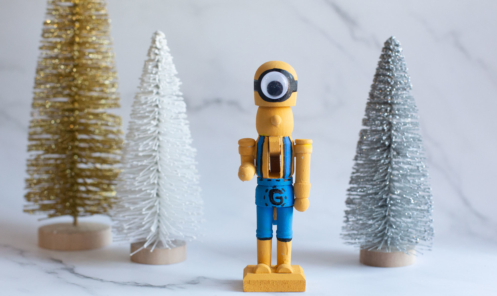 Nutcracker Painted by Emma K (Minion)