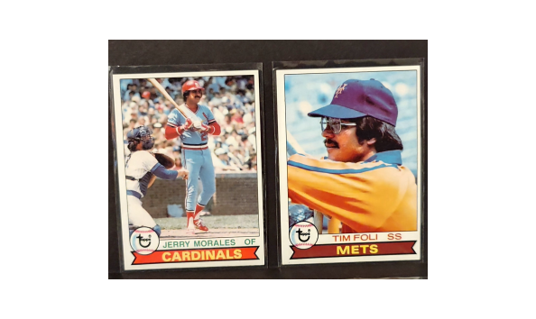 1979 Topps 7 cards 4 checklists