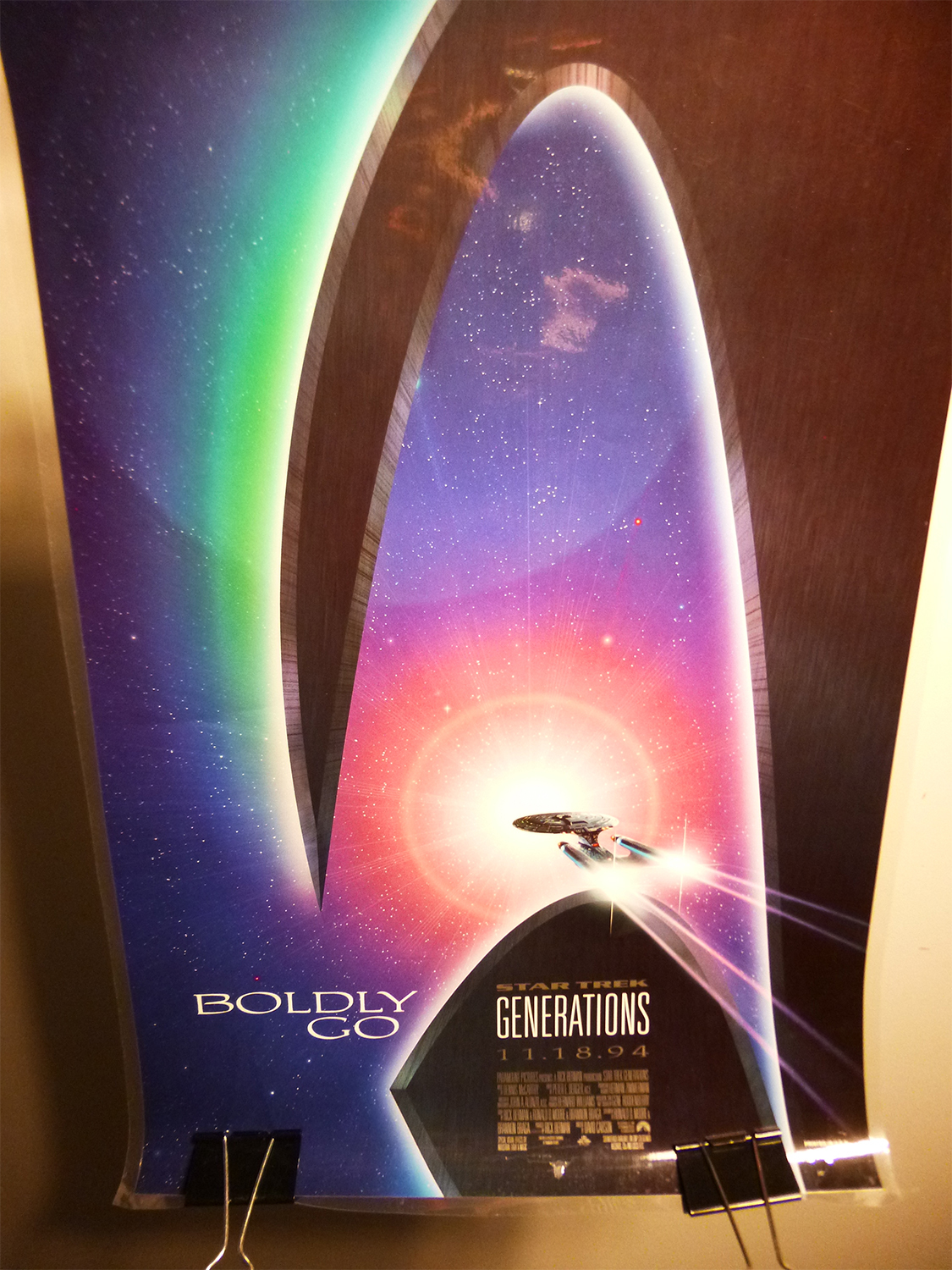 Poster: Star Trek - Generations Laminated