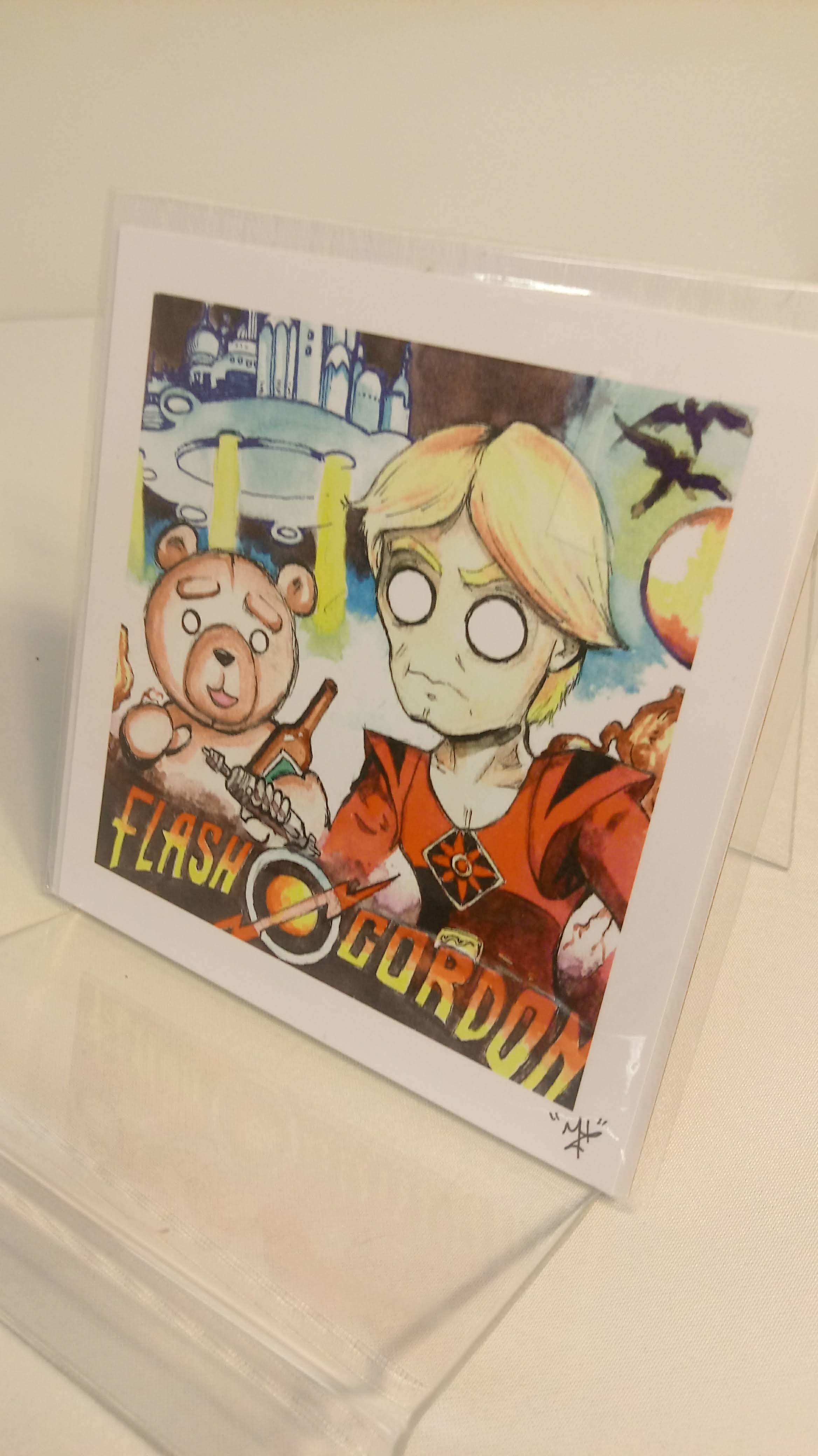 Art: Flash Gordon with Ted Bear