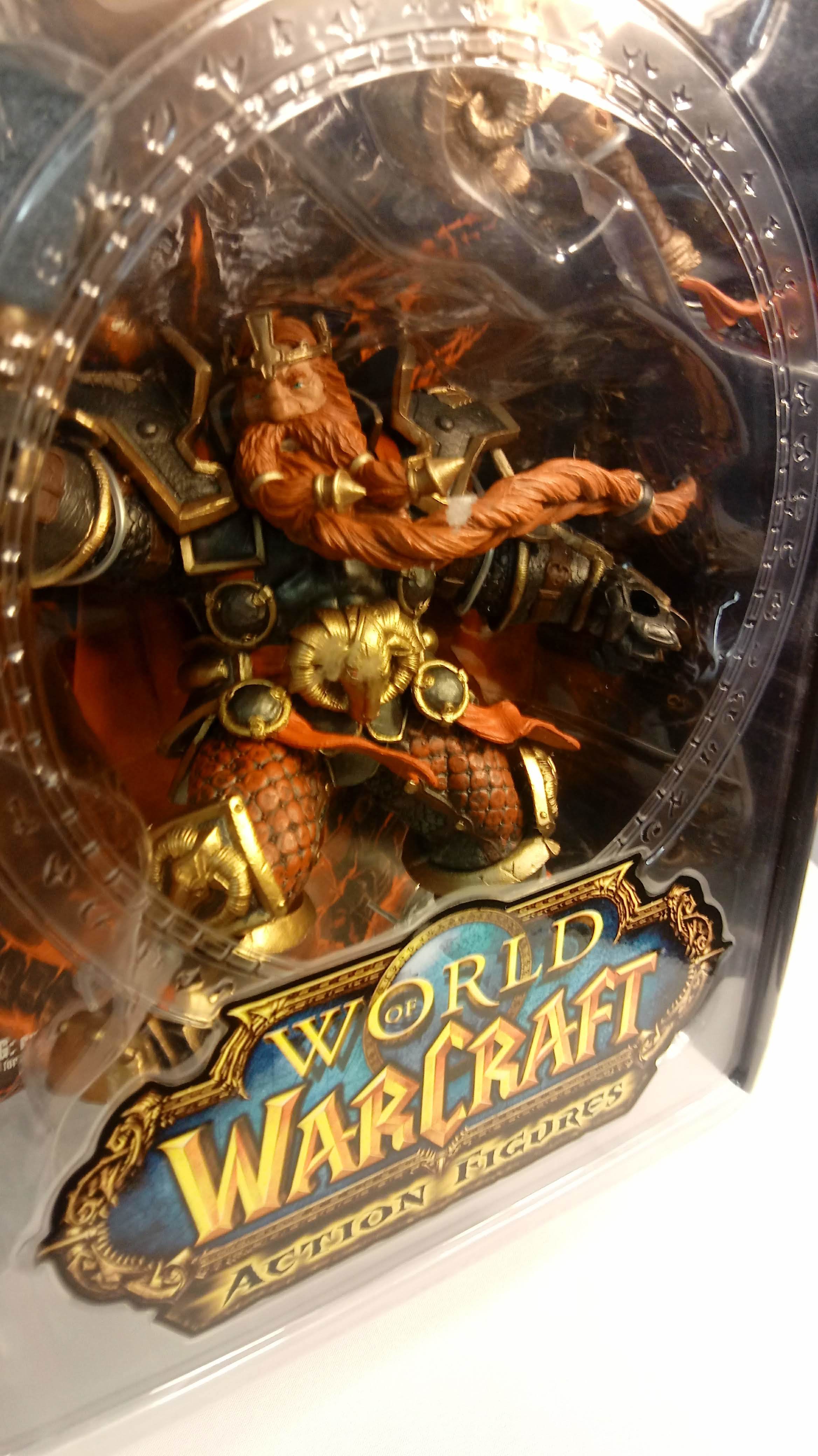 Action Figure: WoW Dwarven King Magni Bronzebeard - Series 6