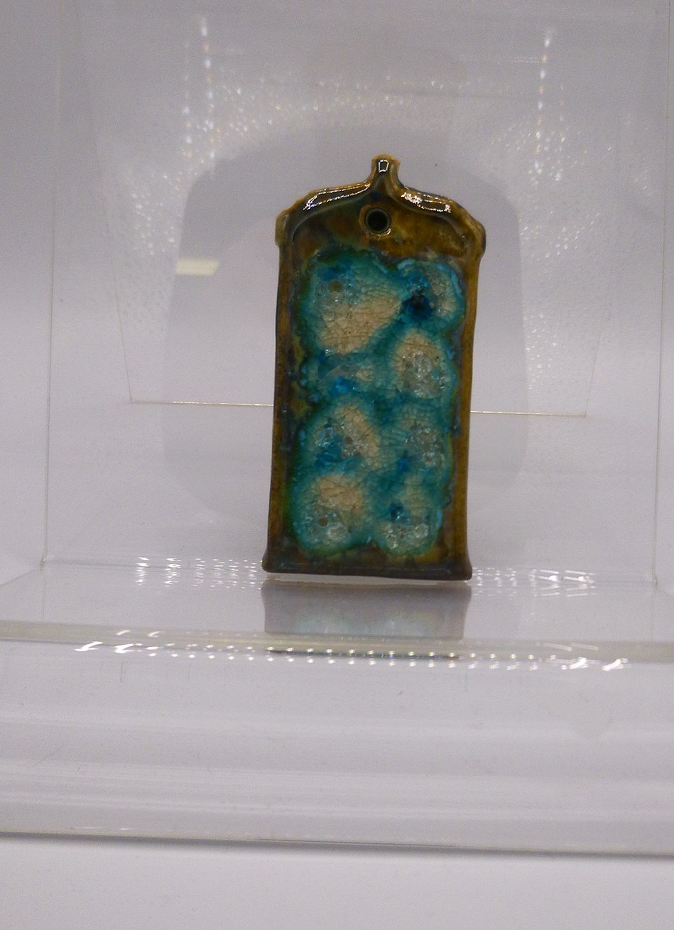 Art: TARDIS clay ornament #9