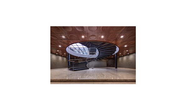 Signed Photograph by James Haefner, "Staircase, Research Design ...