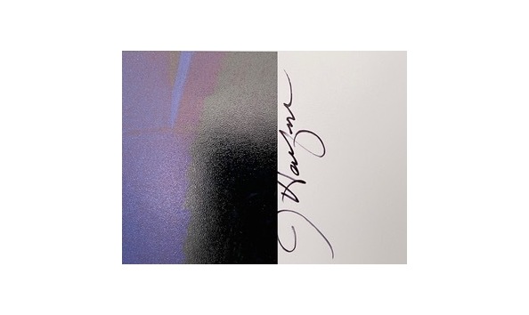 Signed James Haefner Photograph, “Nighttime View from Lake Michigan of ...