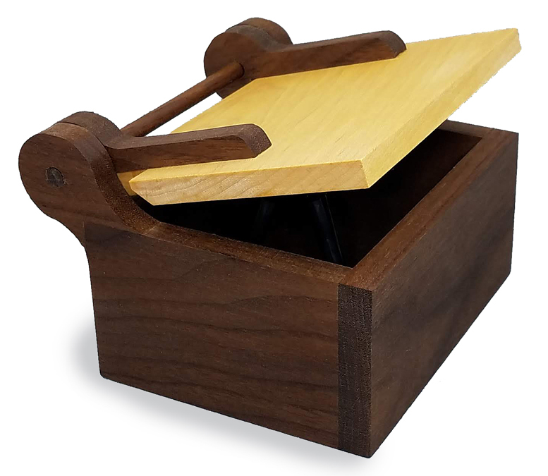 Handcrafted Wooden Box: Light