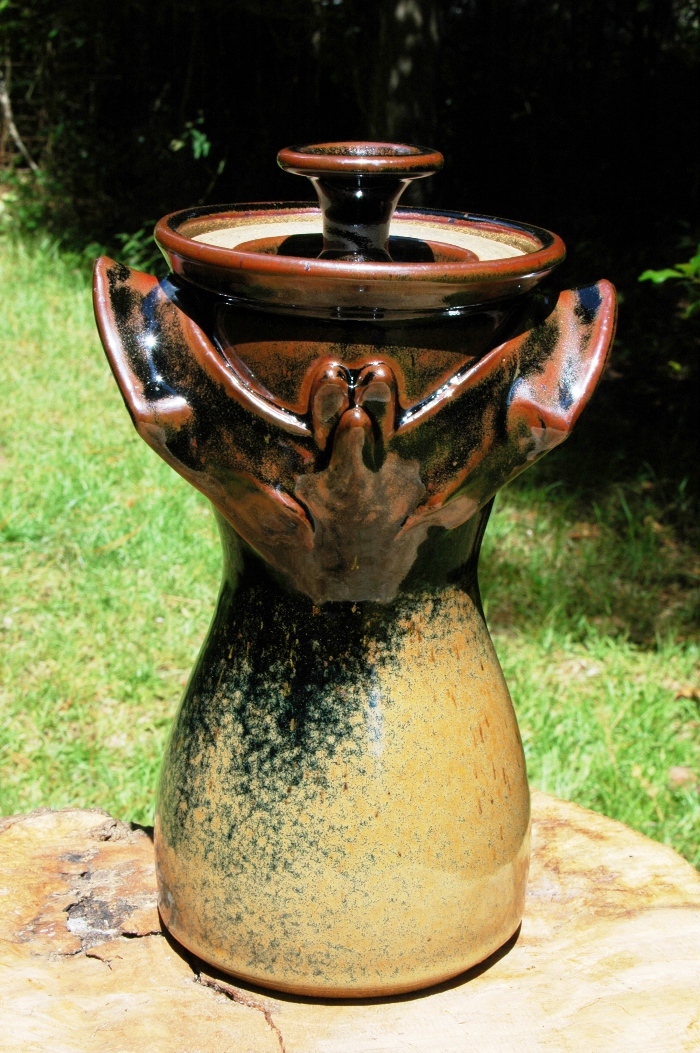 Ceramic Bat Vessel #4