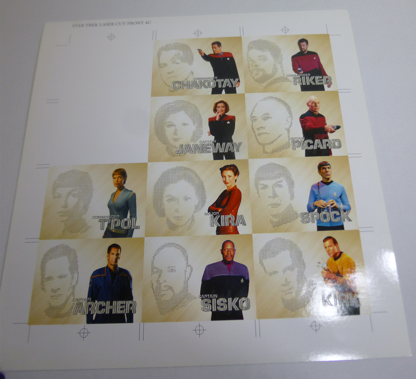 Collector Cards: 10 Star Trek Captains and Commanders Through the Years