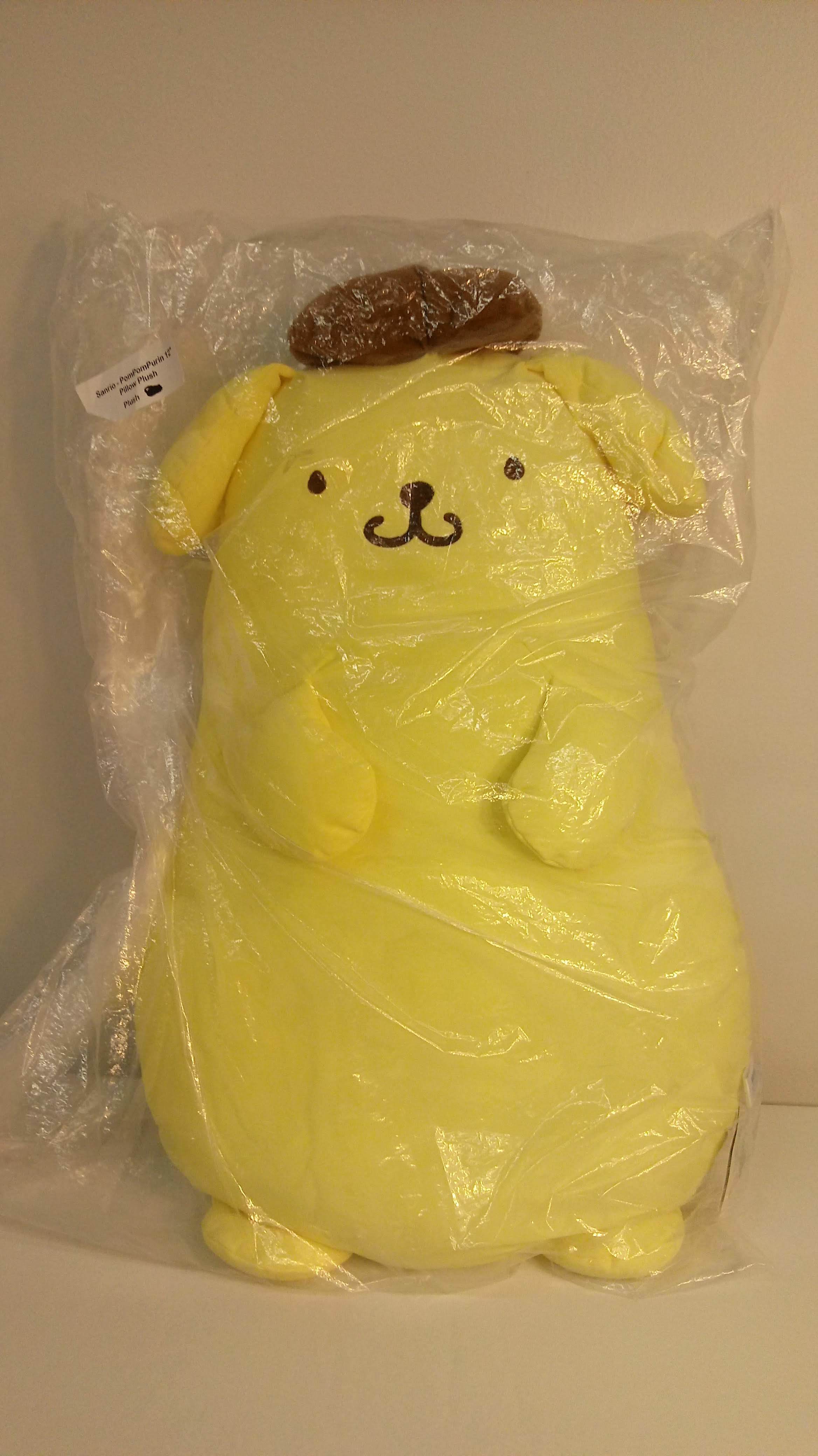 Plush: Japanese Crane Machine Prize - Sanrio - PomPomPurin 12" pillow