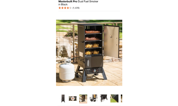 Masterbuilt MDS 203/s Duel Fuel Smoker