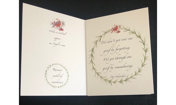 Signature, custom designed GALE notecards - set of 10