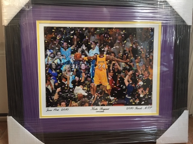 Kobe Bryant LA Lakers NBA Finals Championship Celebration Memorial ...