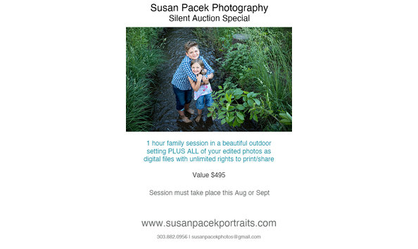 Susan Pacek Photography Package