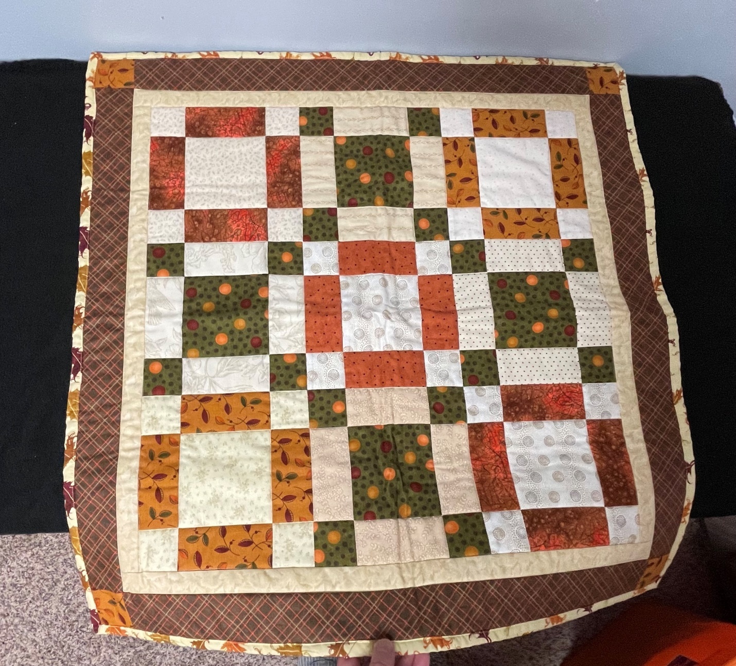 Quilted Fall Table Topper