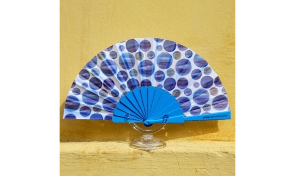 12 Fabulous Hand Painted Fans