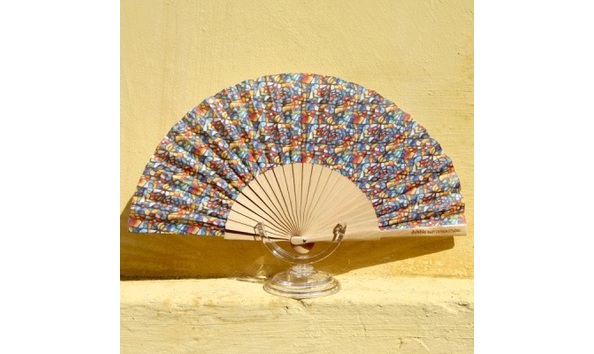 12 Fabulous Hand Painted Fans
